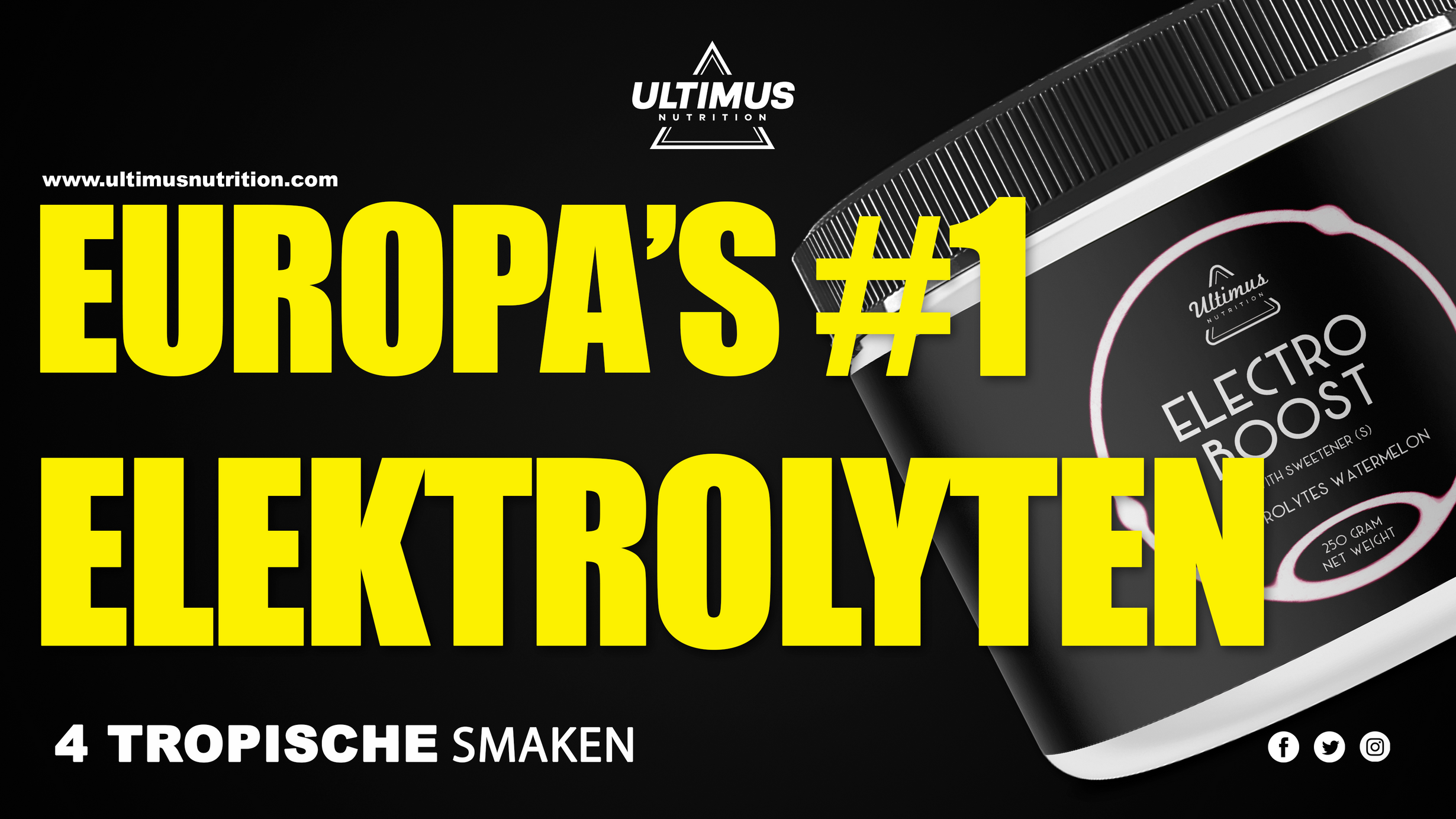 Ultimus - Europa's #1 Elektrolyten